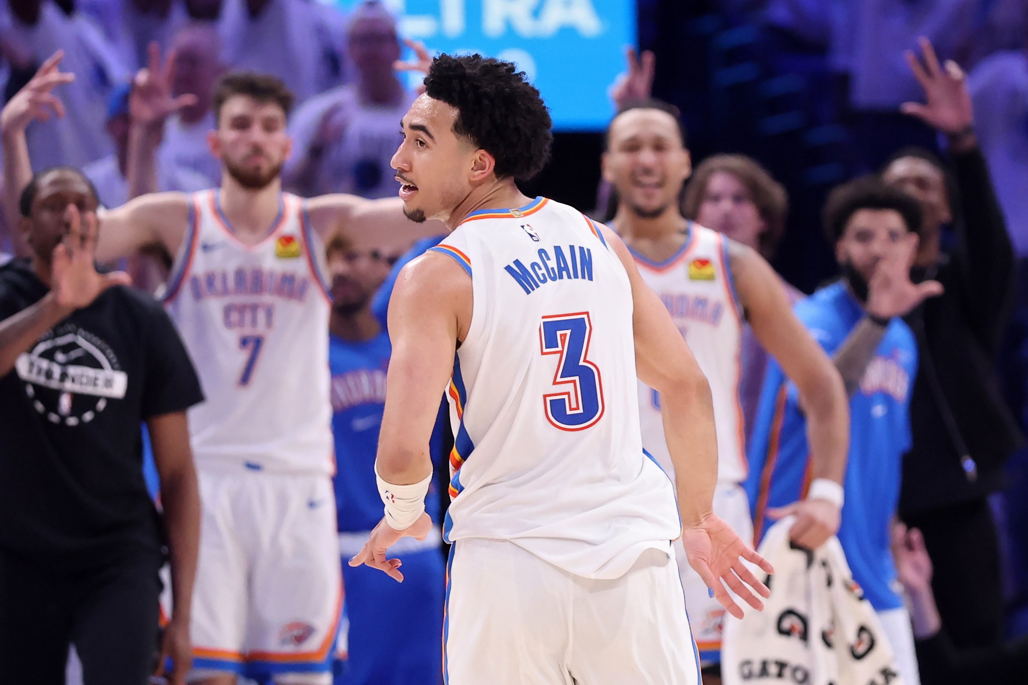 Thunder's Isaiah Hartenstein discusses Jared McCain's 'special' attitude
