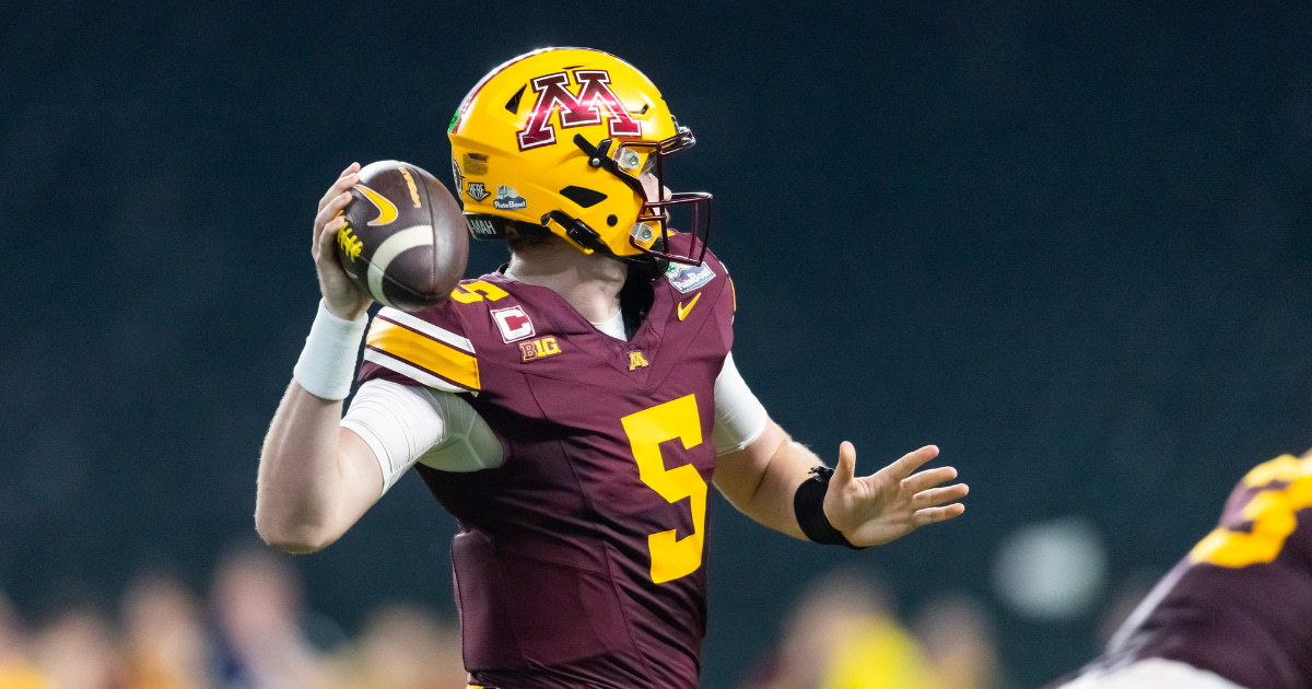 Minnesota football announces game times for five games