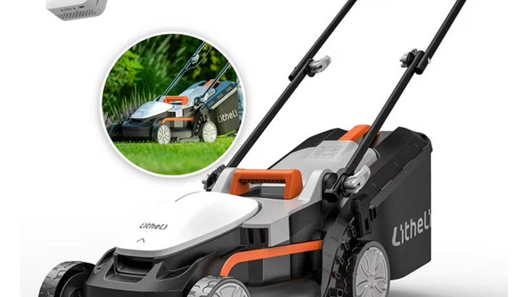 Walmart is selling Litheli's compact 20V electric lawn mower for $120 ...