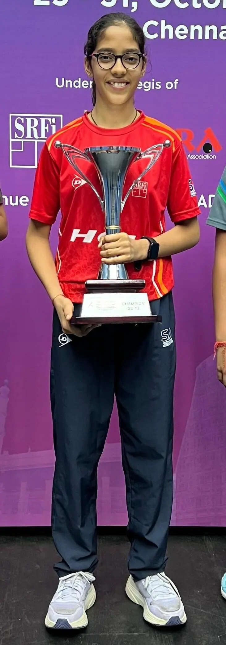 Jaipur’s Divyanshi Jain wins bronze at Asian Junior Squash Championship ...