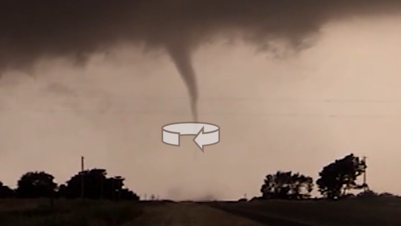 Can tornadoes spin backwards?