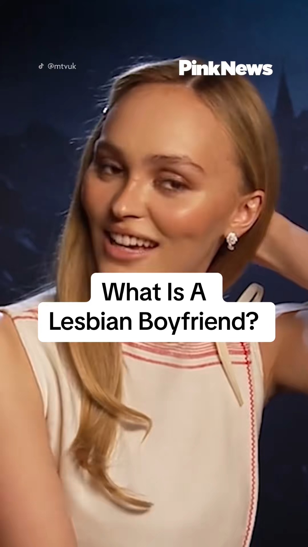 Lily-Rose Depp's fans are asking: What's a lesbian 'boyfriend'?
