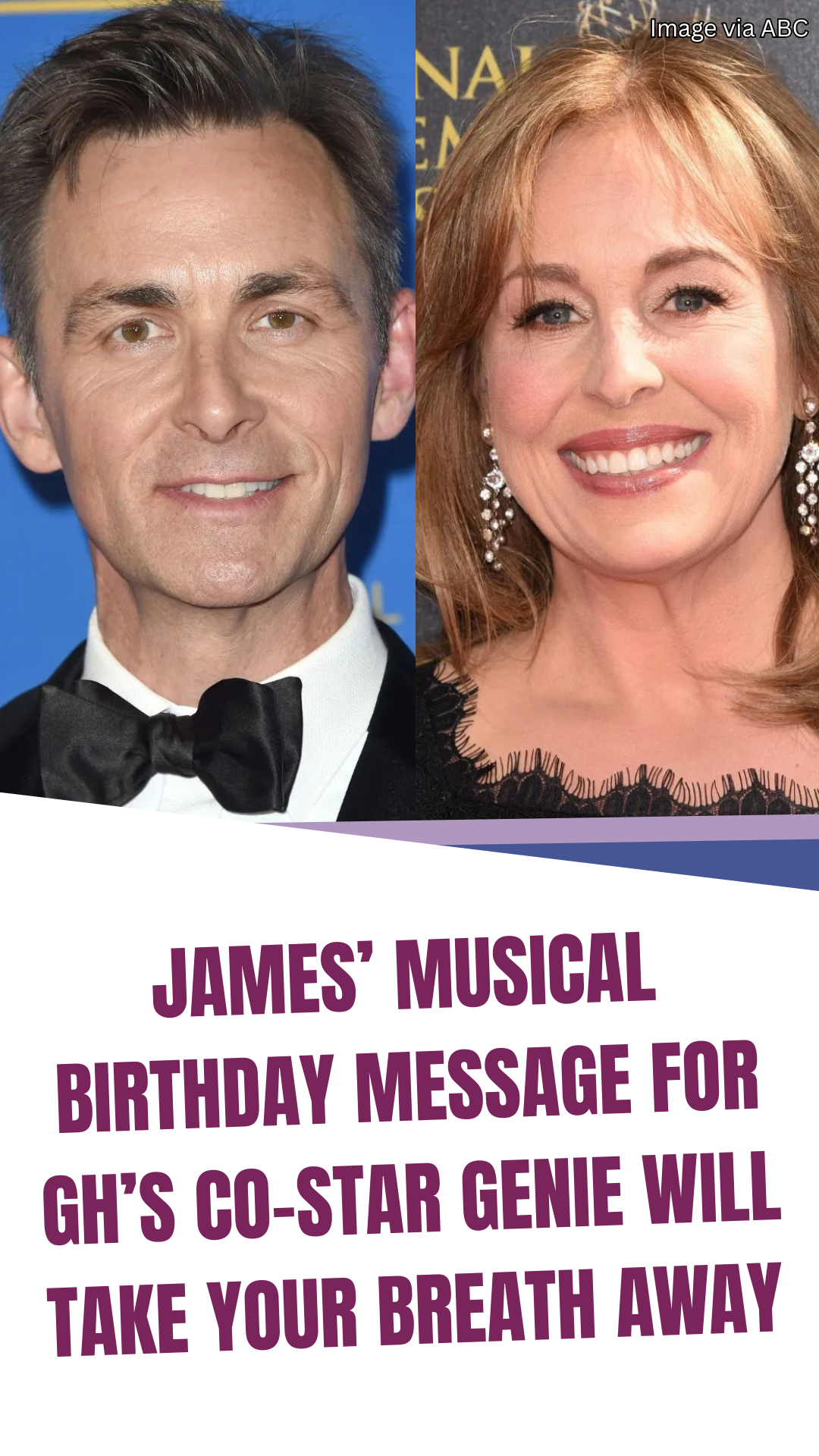 James’ musical birthday message for GH’s co-star Genie will take your ...