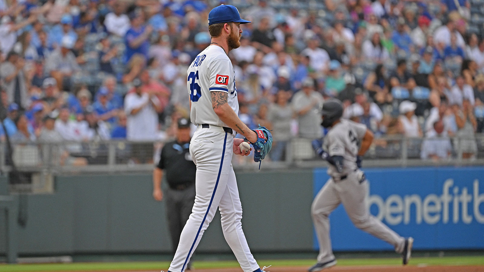 Royals DFA pitcher after disastrous start vs. Yankees