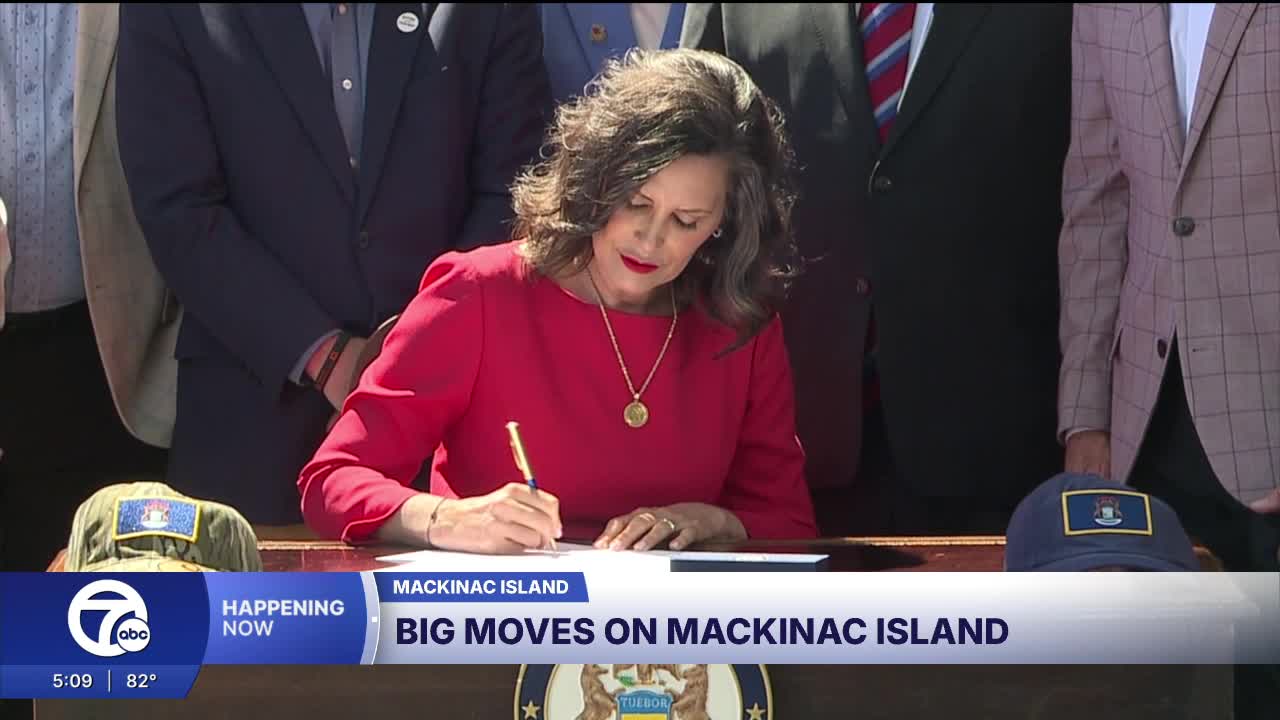 Big moves on Mackinac Island on first day of conference