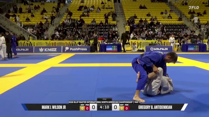 Gregory B Antidenikian vs Mark L Wilson Jr 2026 Master International ...