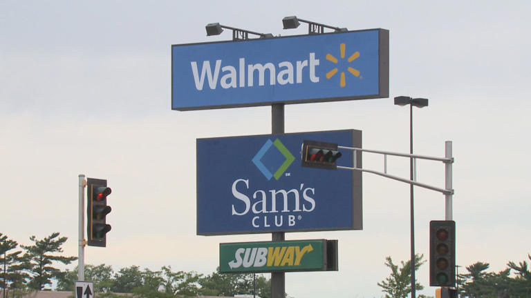 Hail damage closes grocery section at Walmart in Rib Mountain