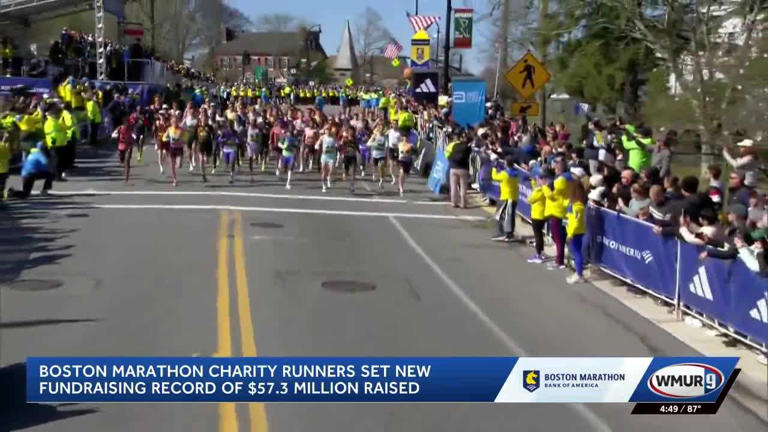 Boston Marathon charity program sets new fundraising record