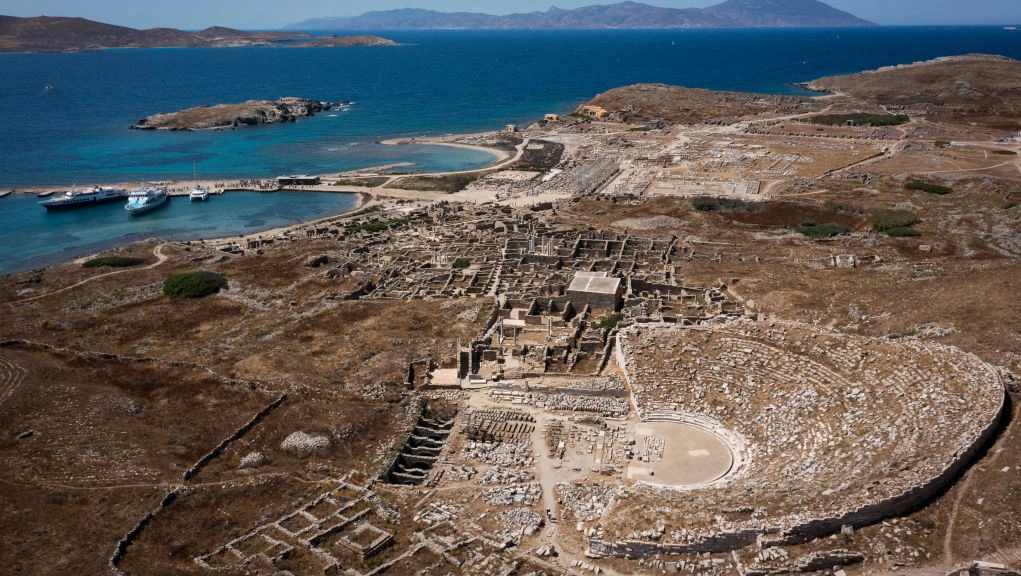 Cruise traveller names Delos most memorable Greek island stop