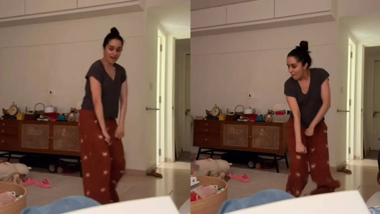 Shraddha Kapoor lights up boyfriend Rahul Mody's camera with fun dance ...