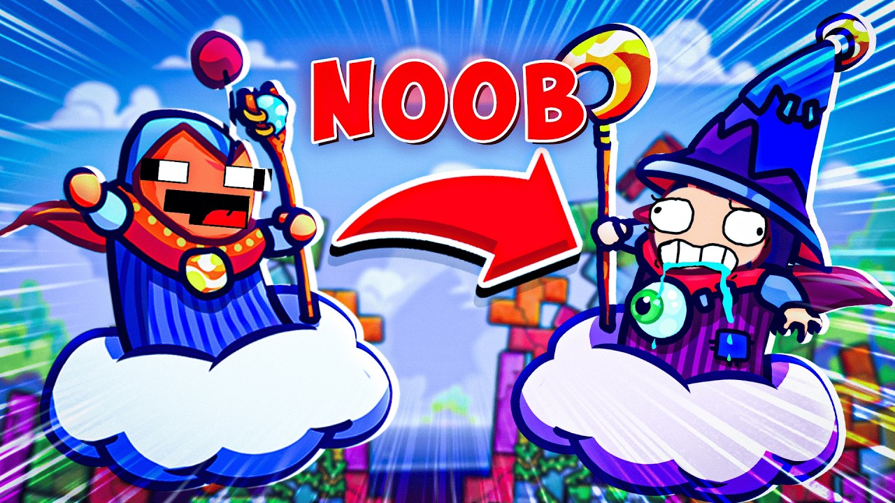 Trouxemos um noob no Trick Towers