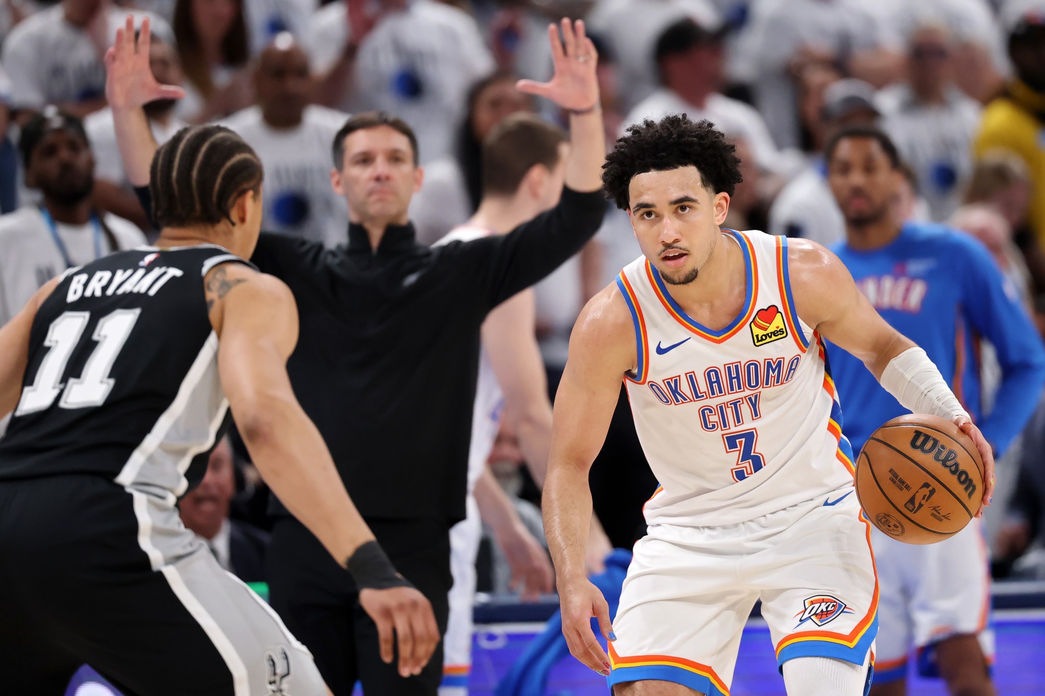 Spurs' late-game foul on Jared McCain upgraded to flagrant upon NBA review