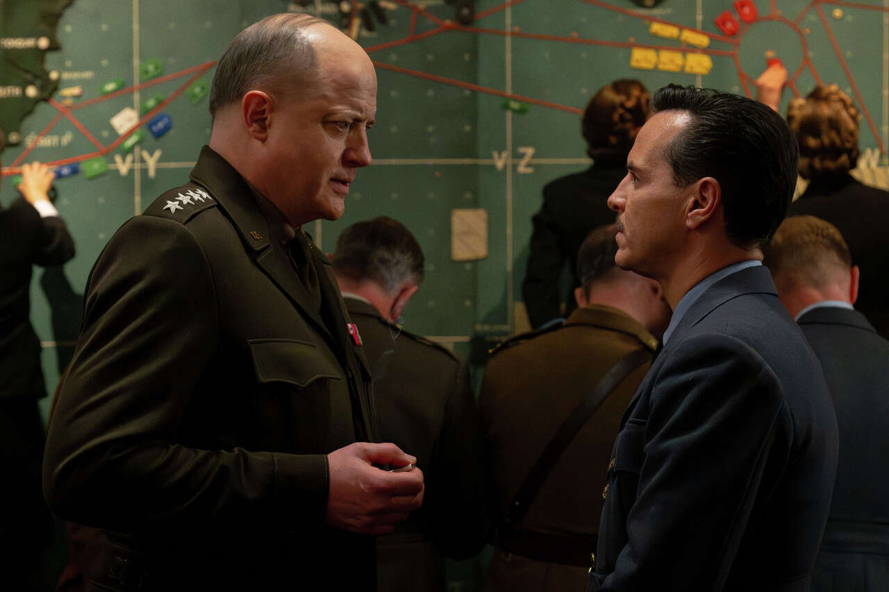 Brendan Fraser shines as Eisenhower in strong World War II drama 'Pressure'