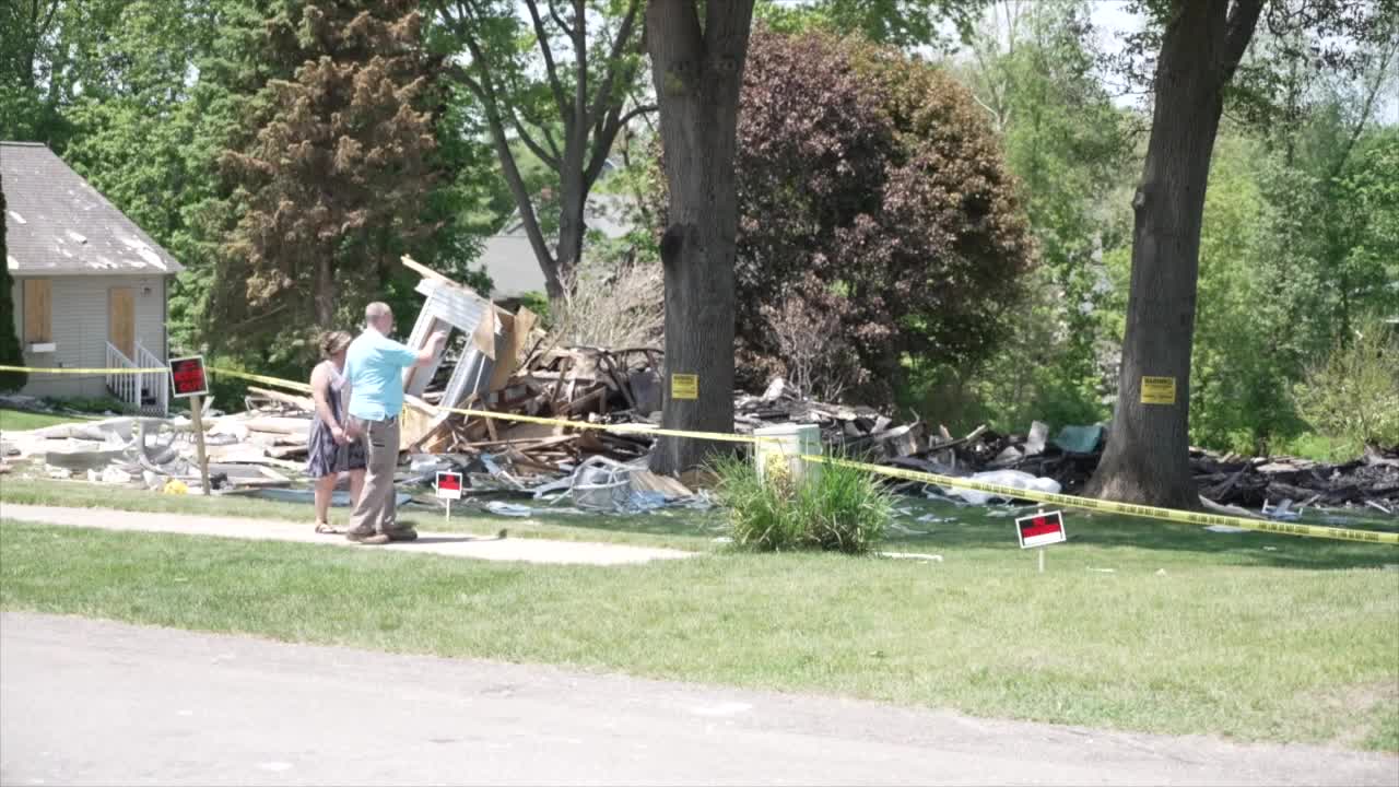 Dispatch calls reveal the urgency of the response after a house explosion