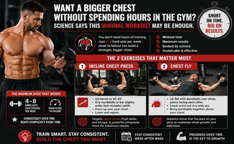 Want a bigger chest without spending hours in the gym? Scientists say ...