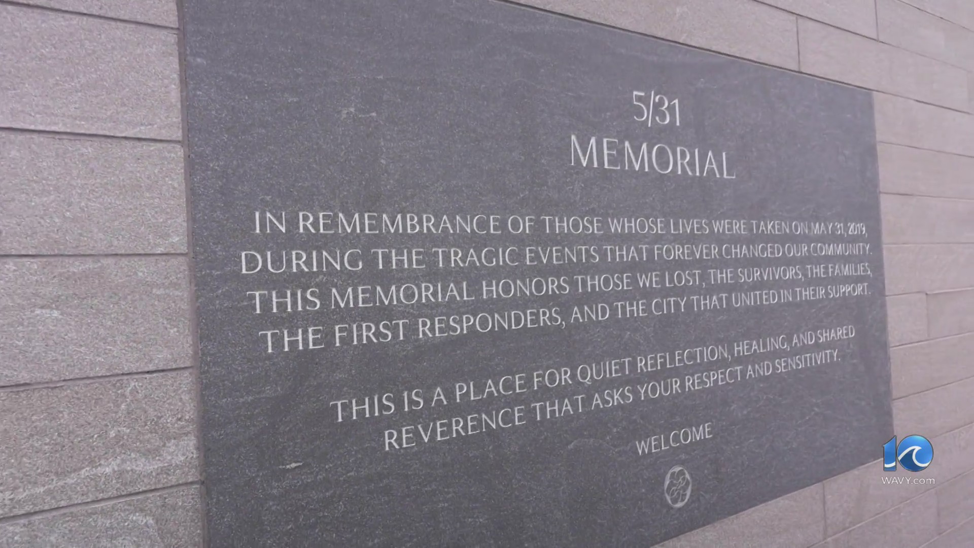 Virginia Beach to gather at 5/31 memorial Sunday, project nears completion