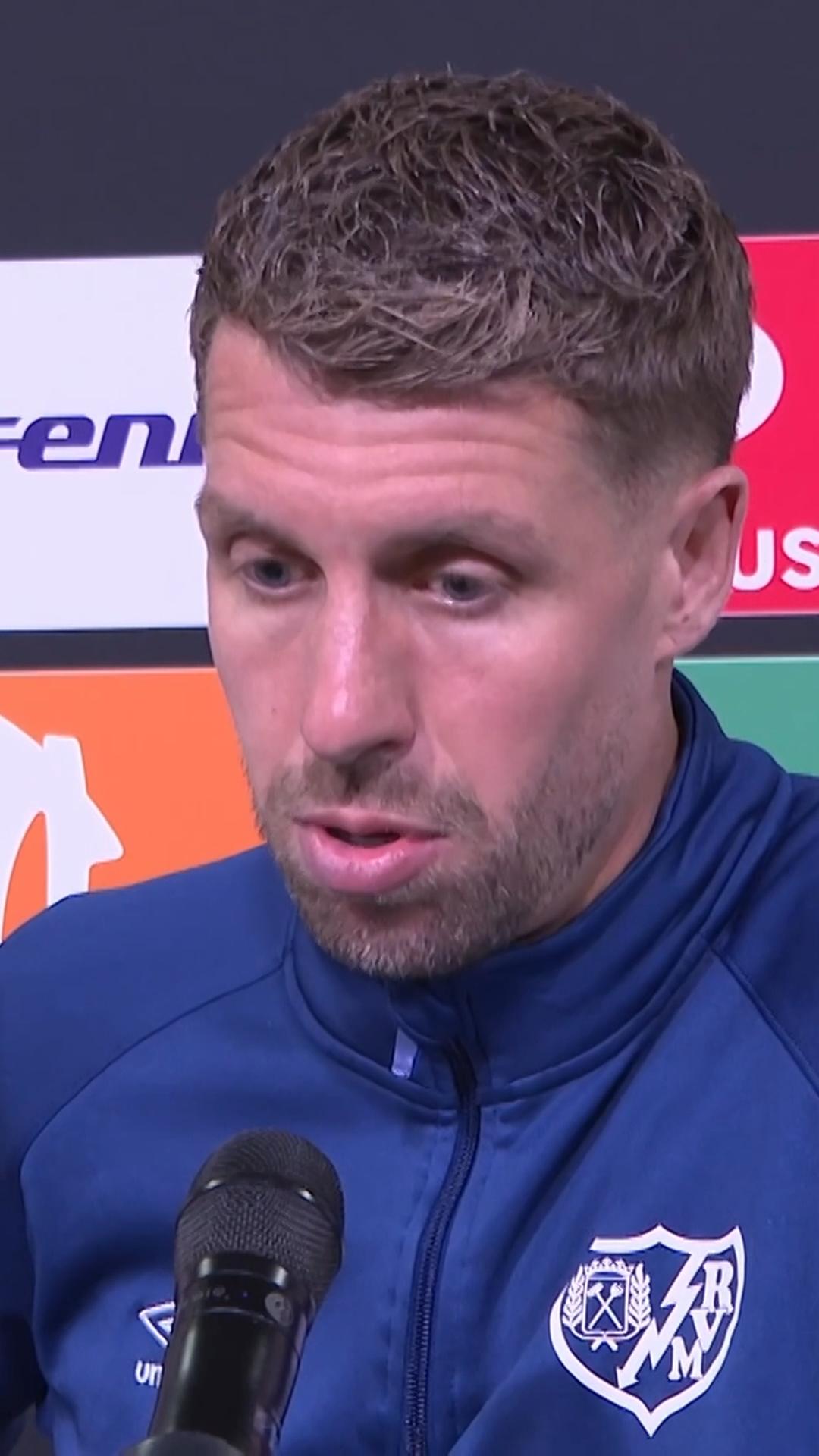 'I'm proud of this team' - Rayo Vallecano players on their 1-0 defeat ...