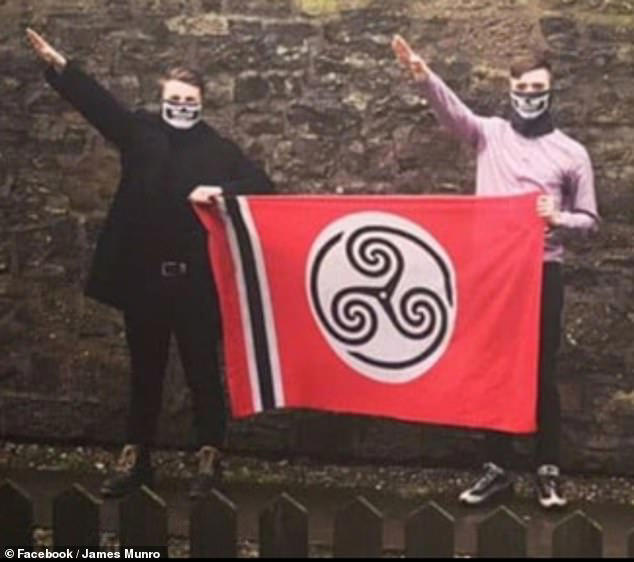 Restore Britain reinstates sacked member who posed doing Nazi salute