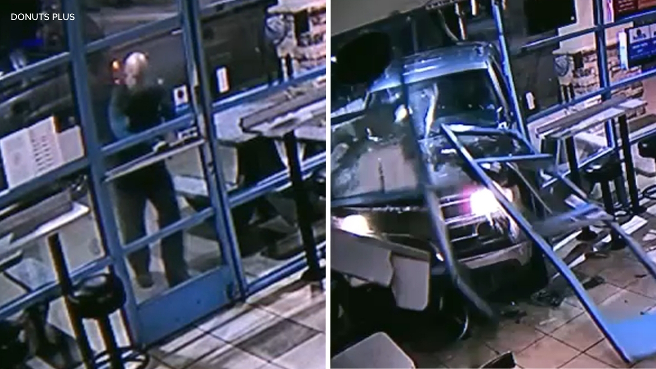 Man arrested after crashing SUV into Simi Valley donut shop