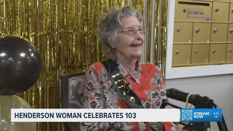 103 and still snackin’: Henderson woman celebrates big birthday with ...