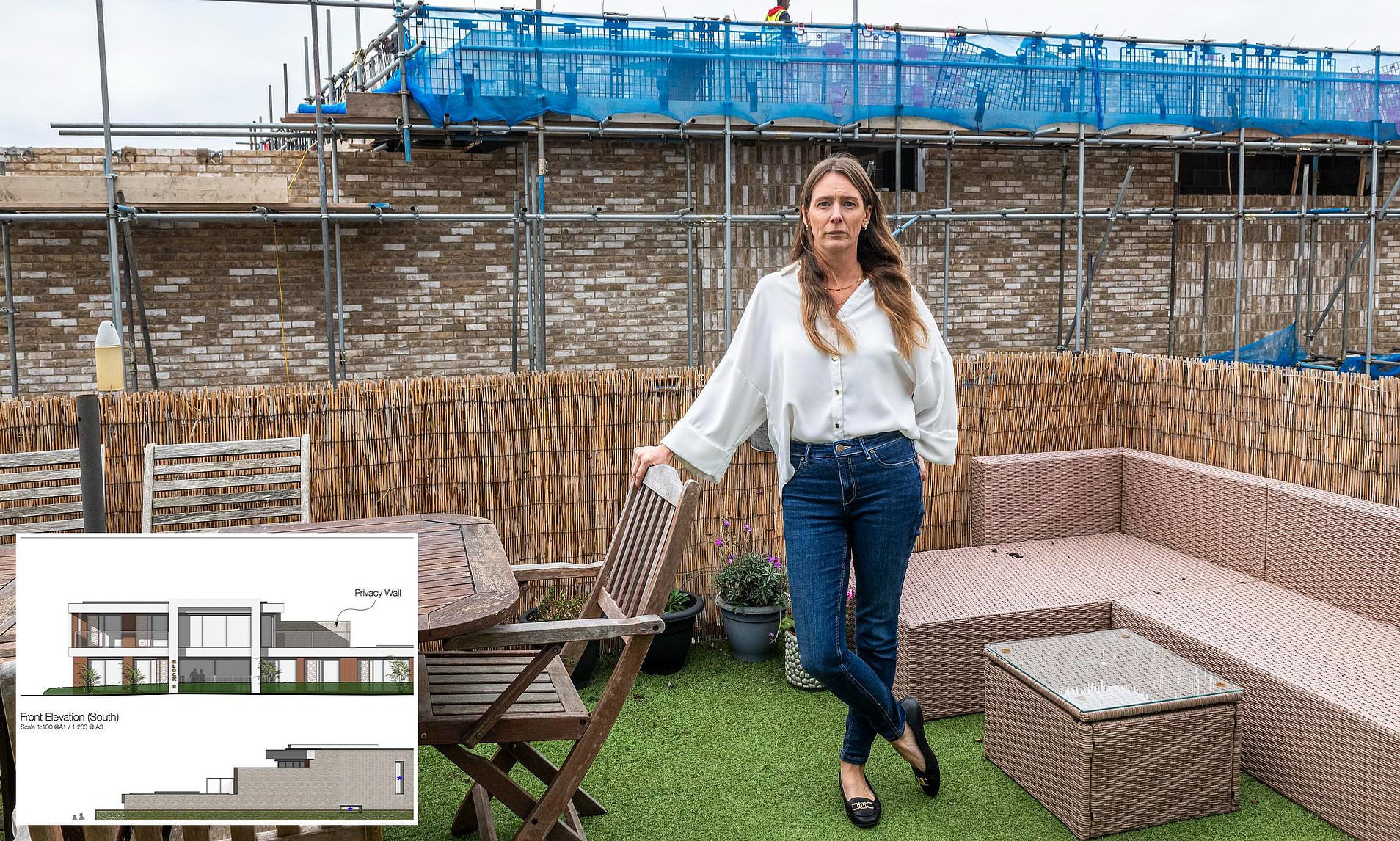 Developer 'adds insult to injury' after building view-blocking apartments