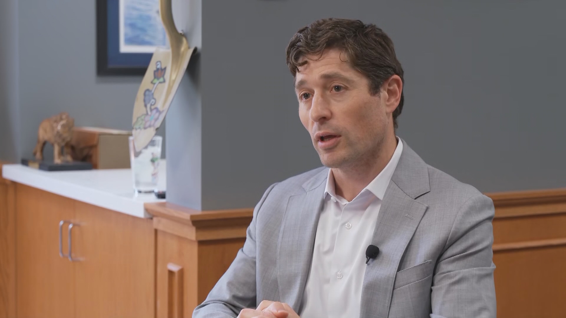 Extended interview: Frey speaks on O'Hara resignation