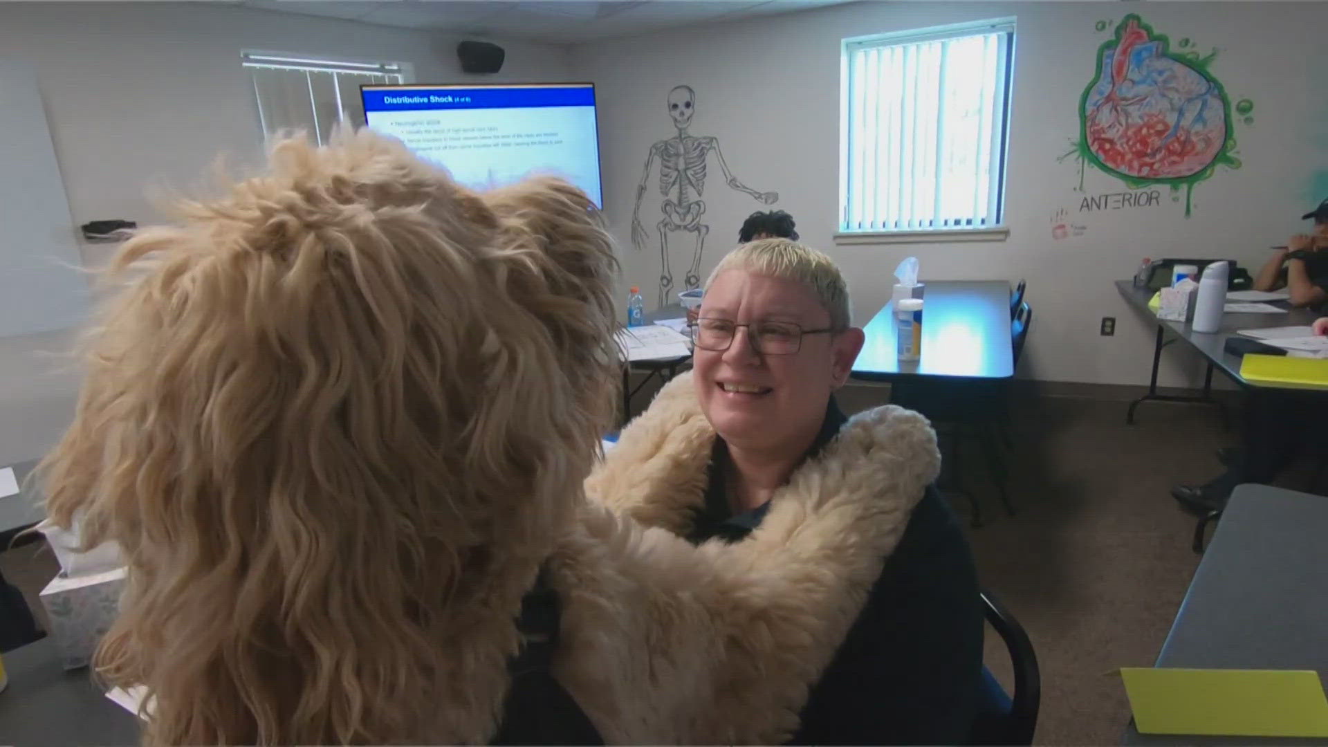 Rosco brings comfort to our first responders