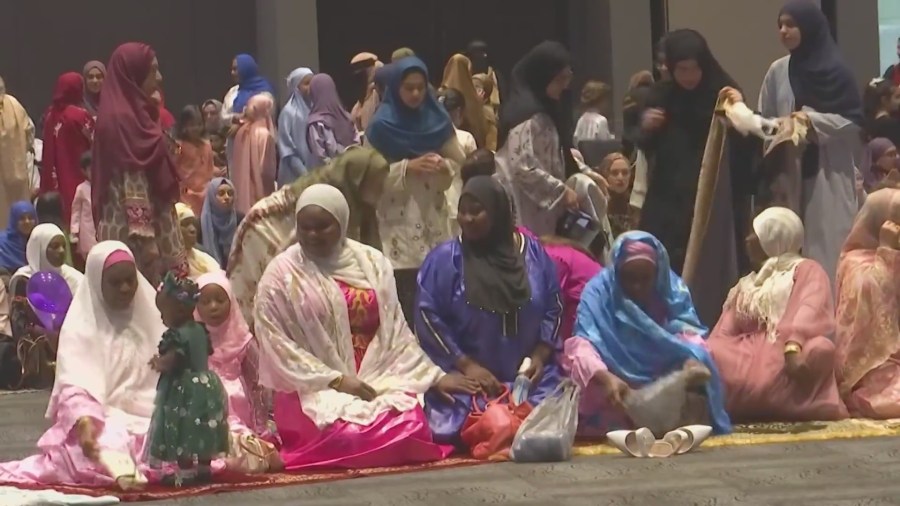 Eid al-Adha prayers and sermons draw large crowd in Greenville