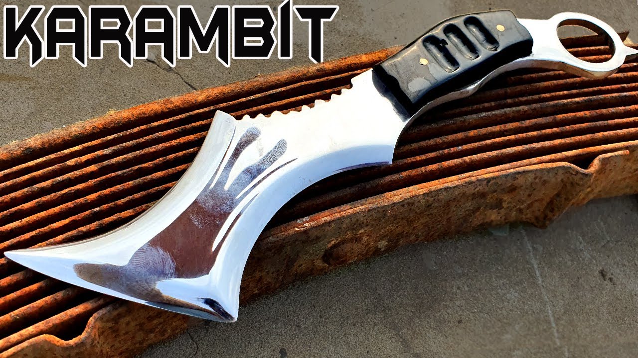 Transforming scraps into a shiny tactical knife