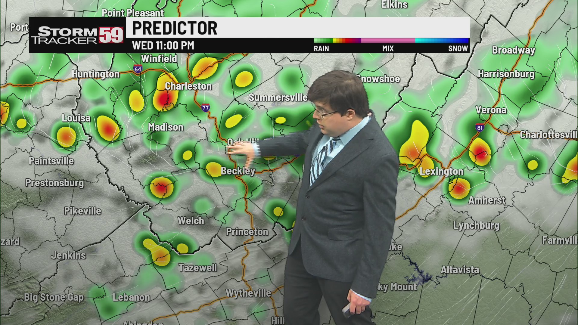 Scattered storms this evening; drier days ahead