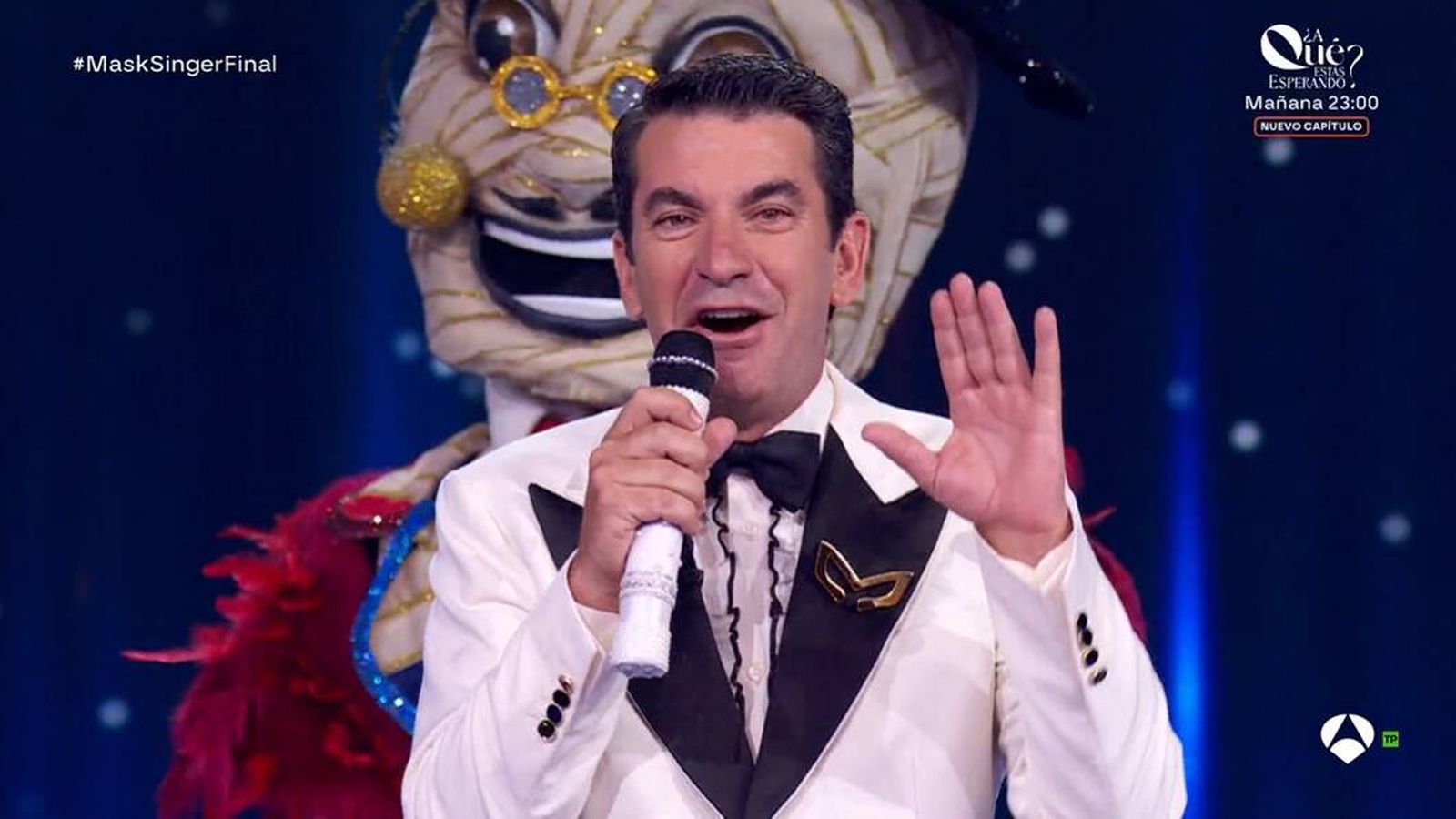 Delirio con los últimos desenmascarados en la final de 'Mask Singer 5'