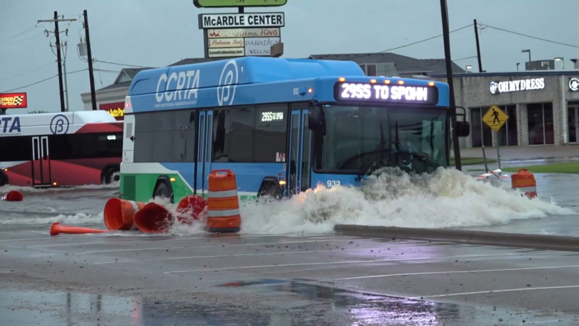 Storms soak Coastal Bend, fill Oso Creek