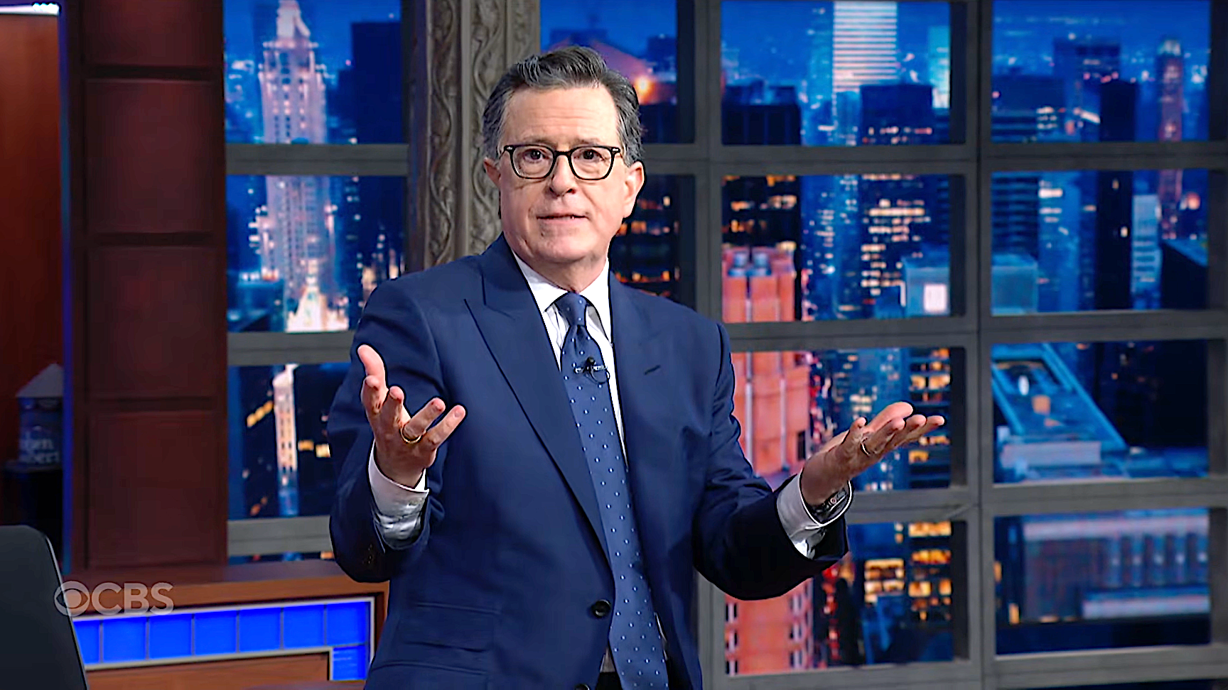 Stephen Colbert gives heartfelt speech to audience ahead of final episode