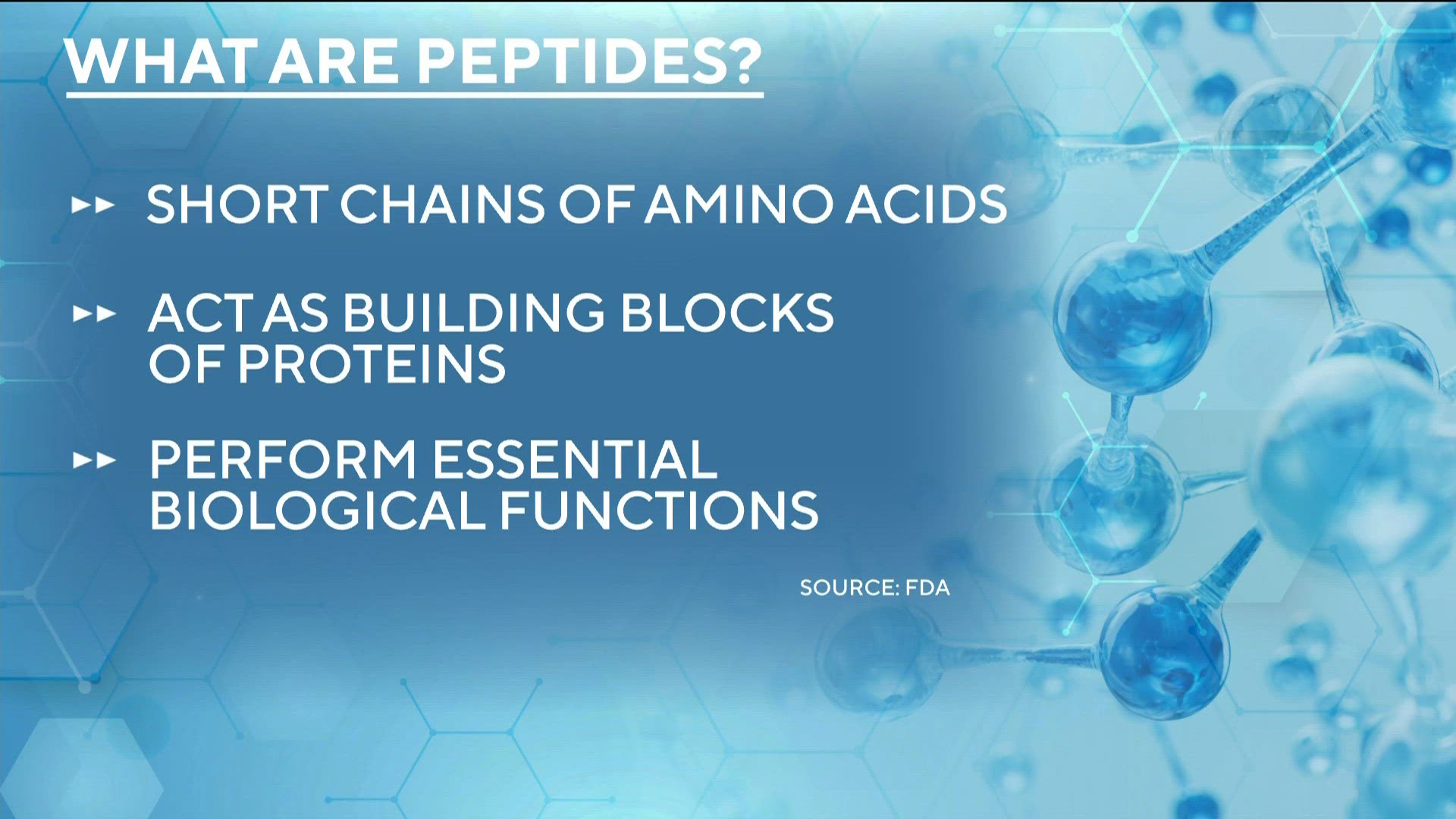 What warnings health officials want you to hear about peptides