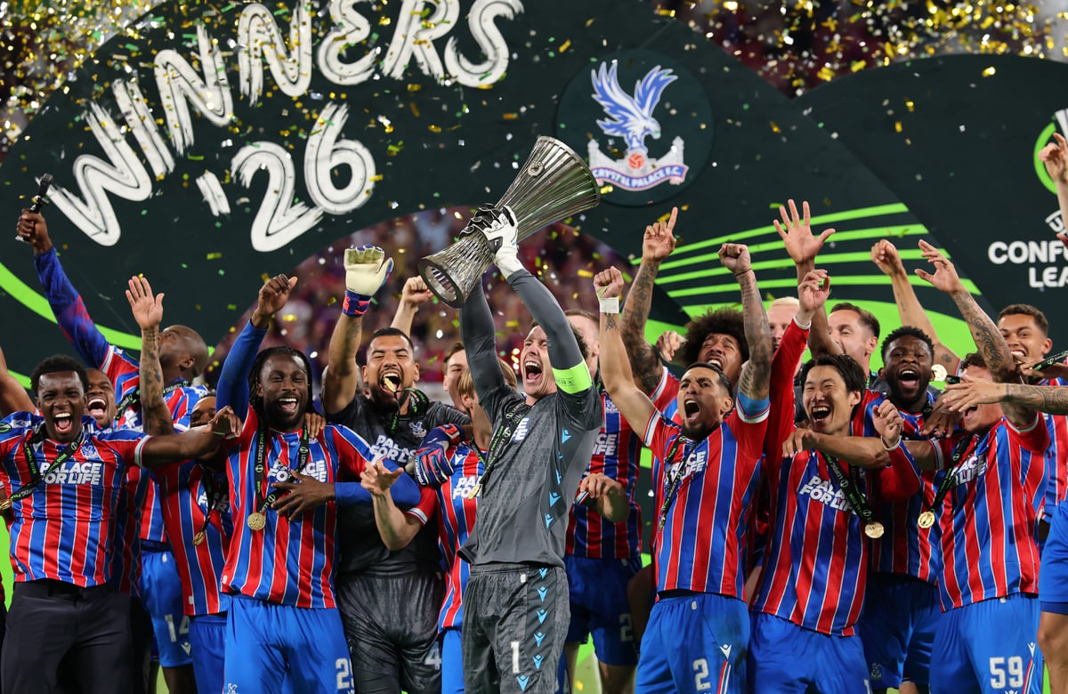Mateta the hero as Crystal Palace edge Rayo to win Conference League