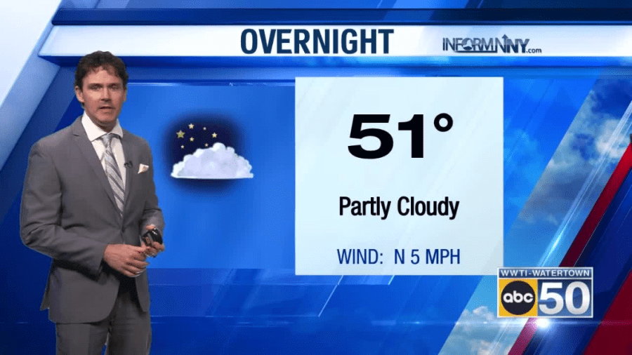 North Country evening weather: Wednesday, May 27, 2026
