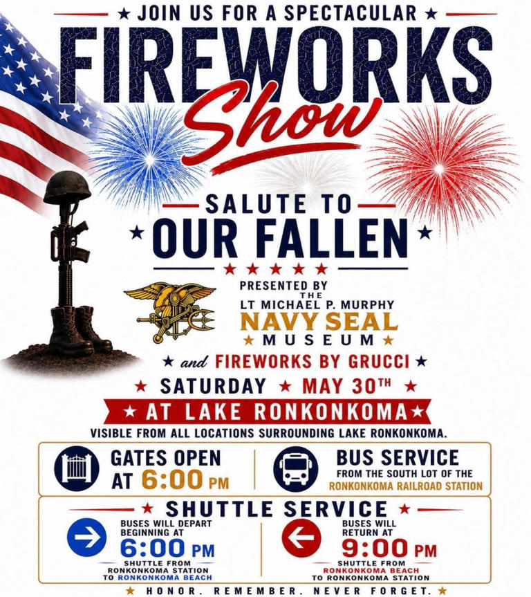 Long Island fireworks show in honor of fallen soldiers canceled after ...