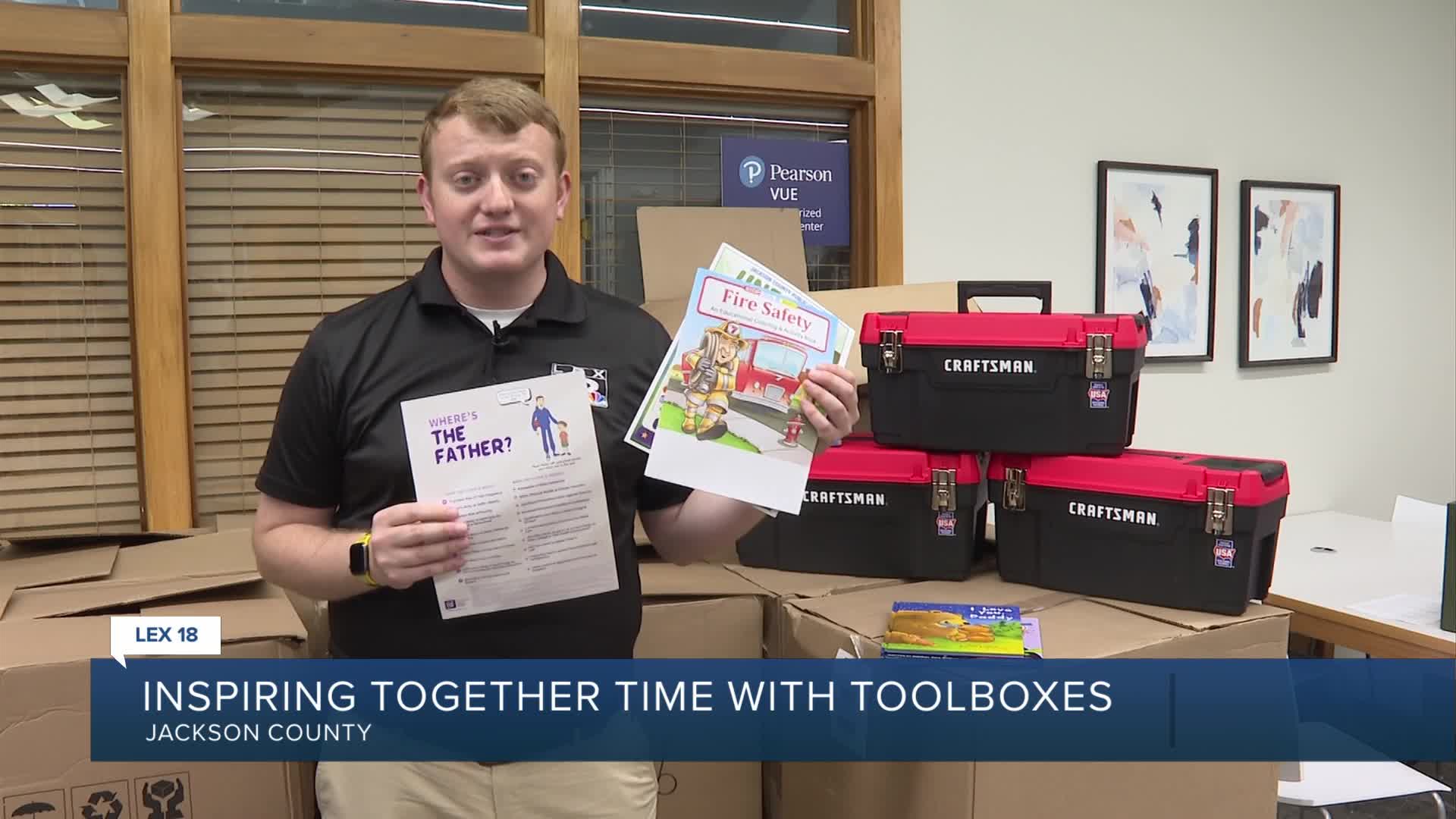 Inspiring together-time with toolboxes