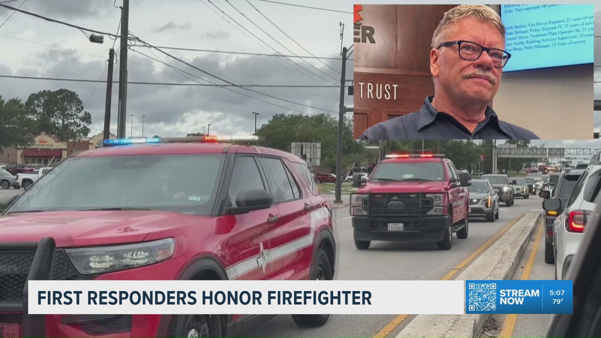 East Texas firefighters honor Tyler engineer Scott Starkey at funeral ...