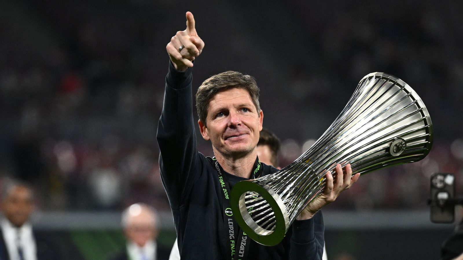 Crystal Palace make history after winning first European trophy