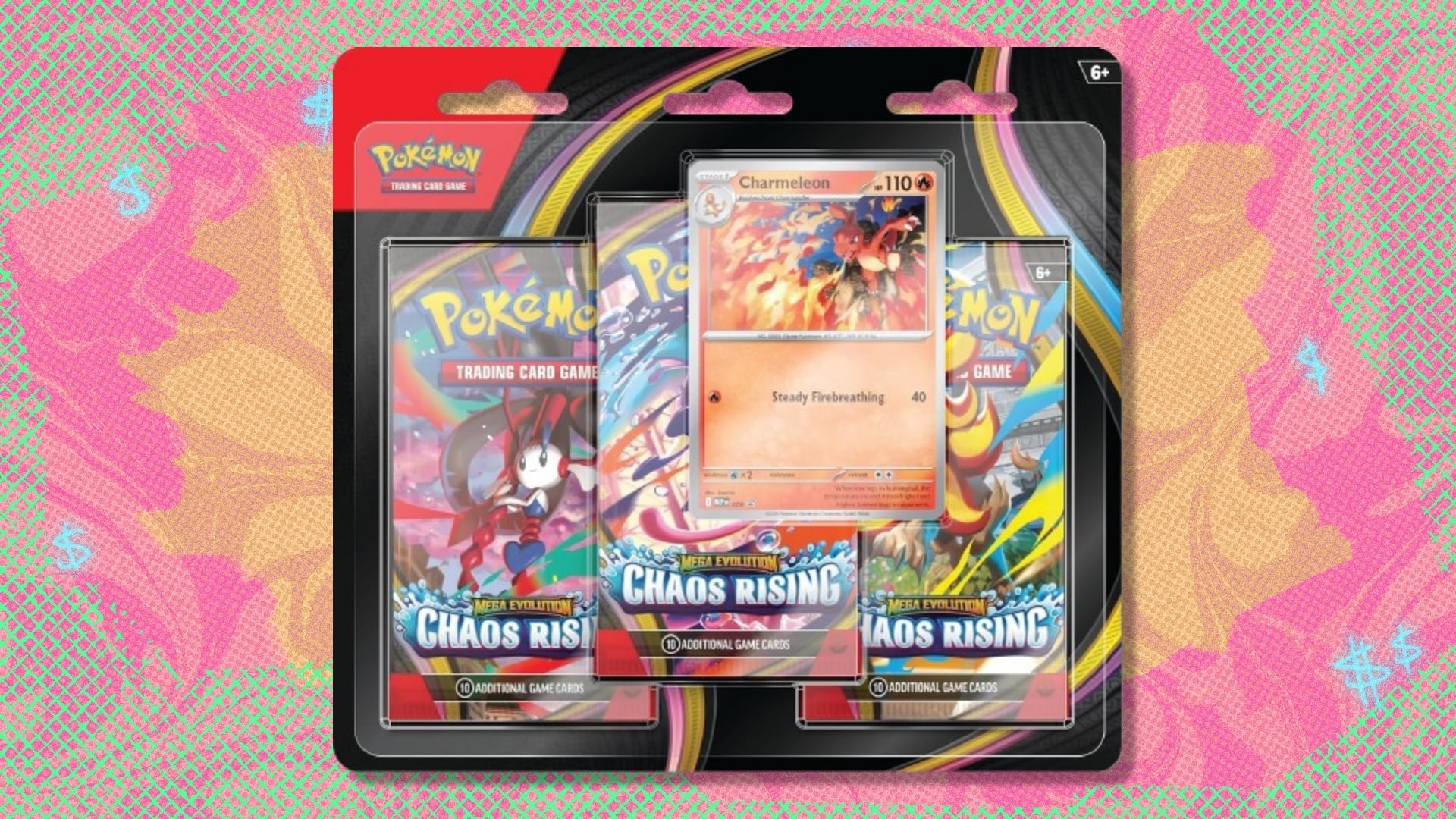 The Pokémon TCG 3-pack Chaos Rising blister has been cut at Amazon ...