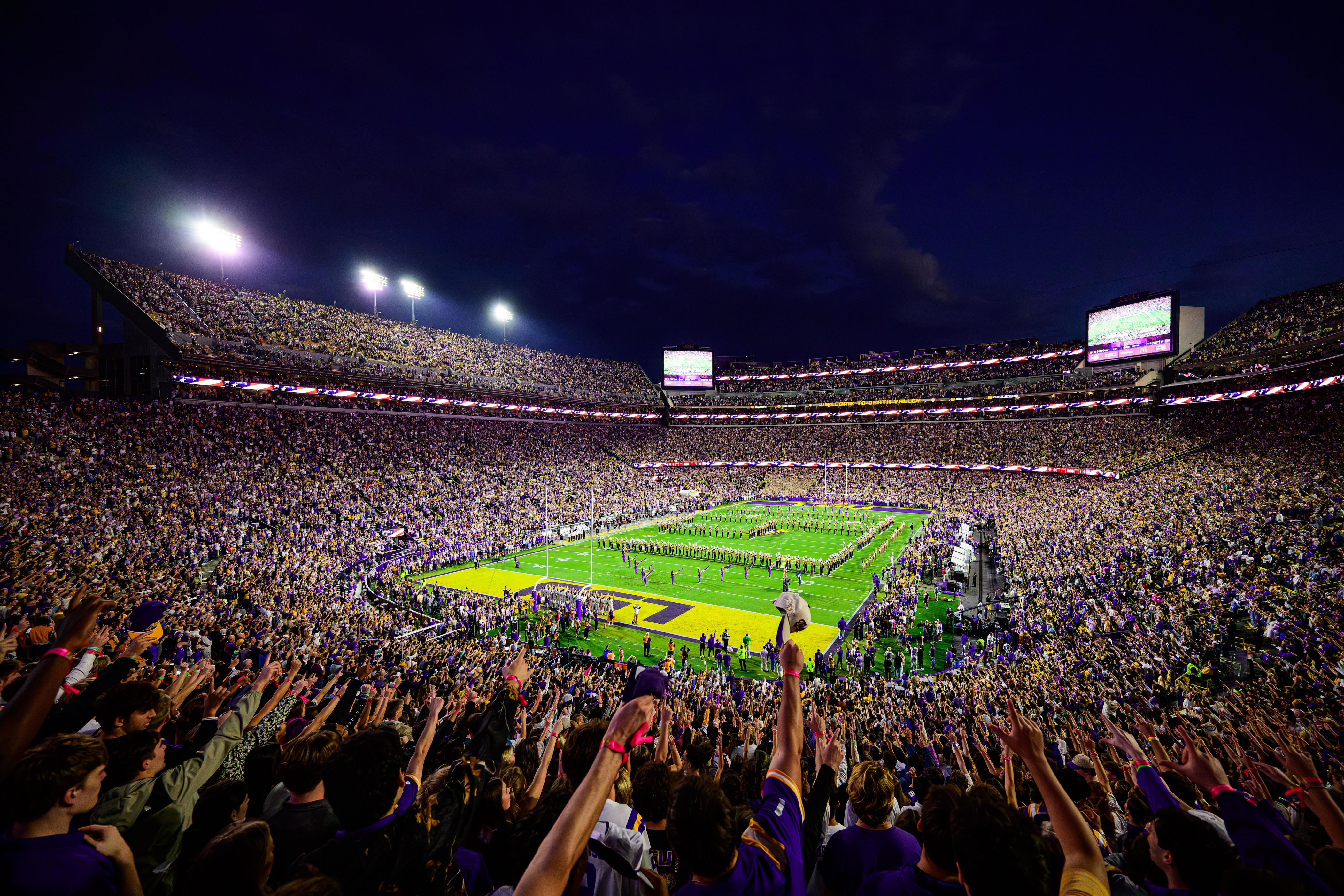 LSU football set to open 2026 with three straight night games