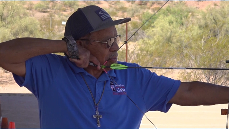 Meet Charlie Johnson, the 104-year-old archer going viral on social media