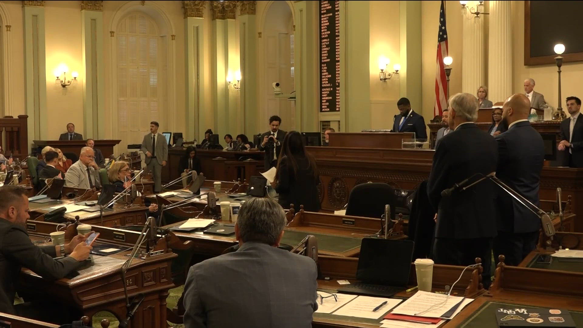 State Assembly debates on package of bills addressing ICE activity in CA