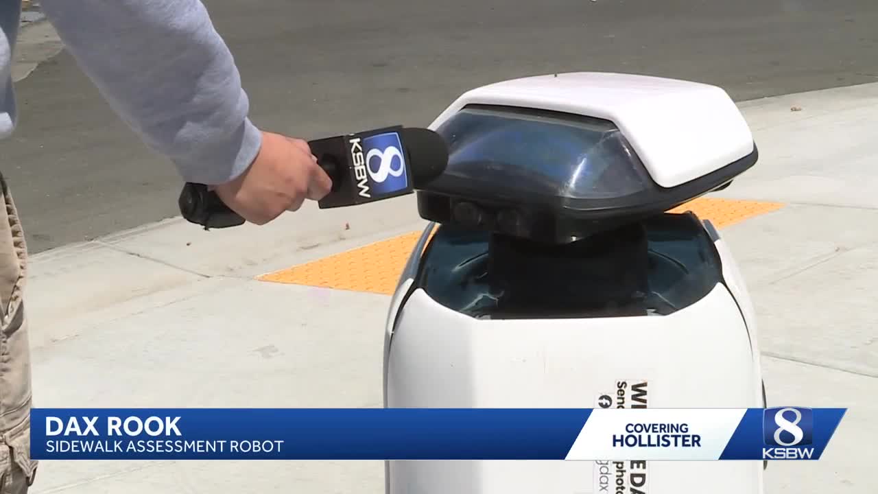 Hollister deploys sidewalk robots to assess accessibility conditions