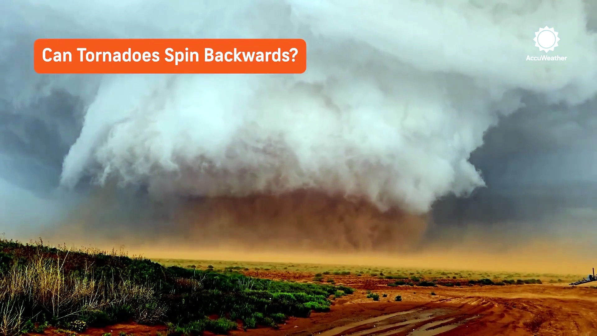 Can tornadoes spin backwards?