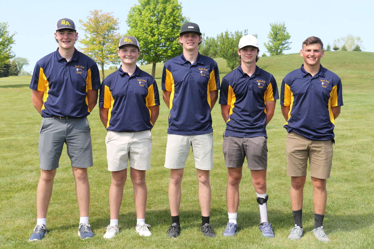 Bad Axe boys golf team qualifies for Division 4 state finals