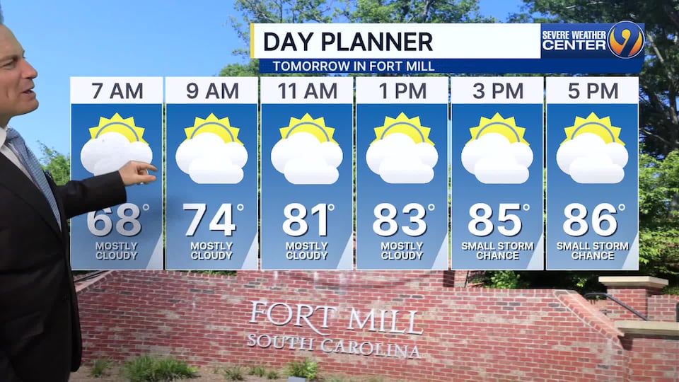 Wednesday evening's forecast with Chief Meteorologist John Ahrens