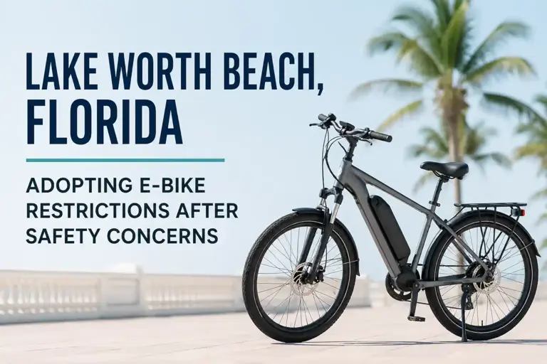 Lake Worth Beach, Florida adopting e-bike restrictions after growing ...