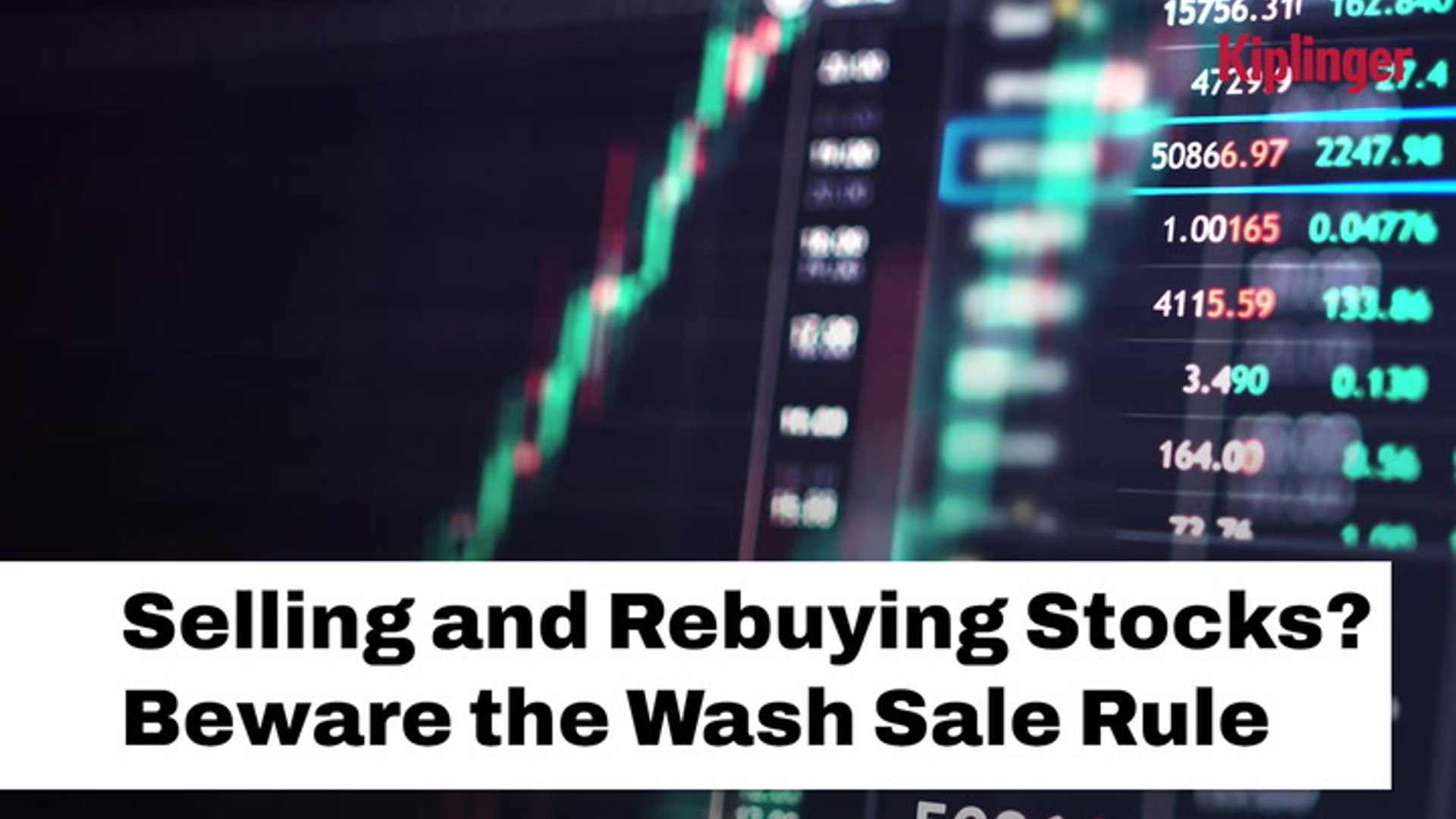 Wash-sale rule: How does it work and what to look out for?